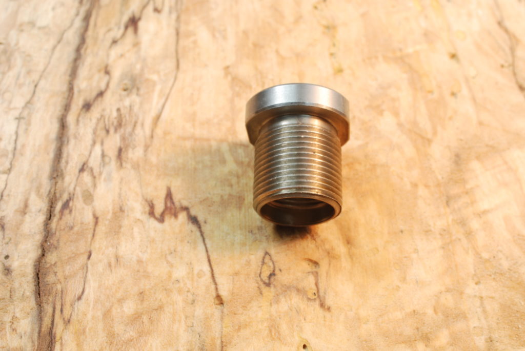 1/2″×28 RH (female) to 5/8″×24 RH (male) STAINLESS Thread Adapter – SKU ...