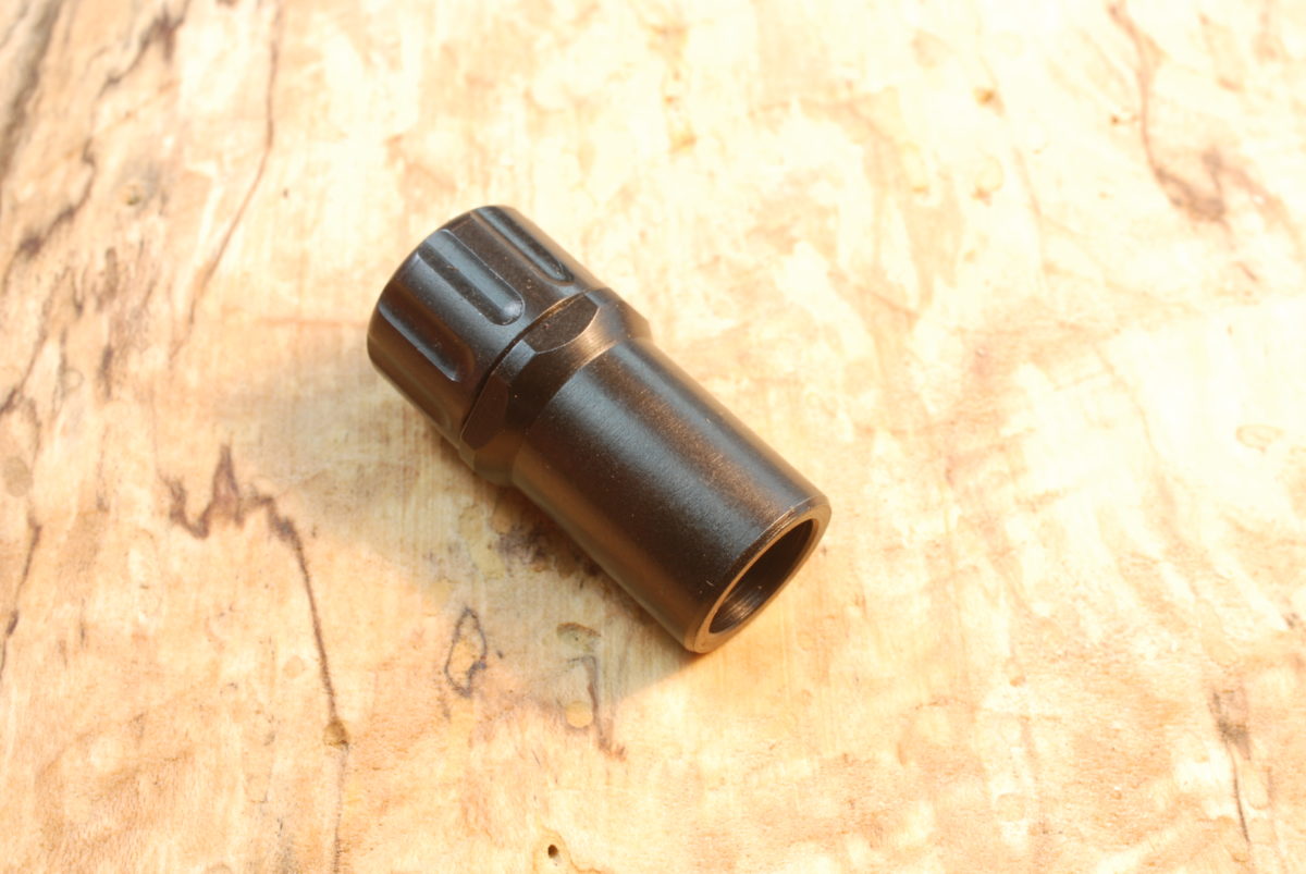 M9×0.75 RH (female) to 1/2″×28 RH (male) Thread Adapter w/ Protector ...