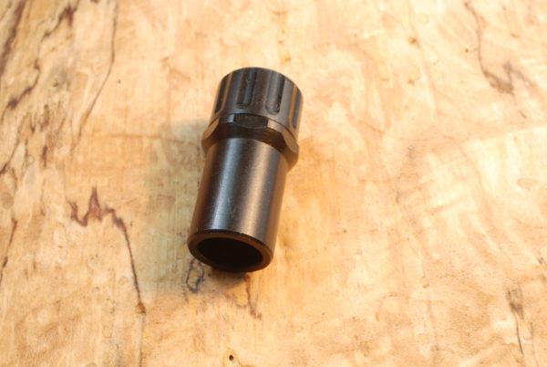 M9×0.75 RH (female) to 1/2″×28 RH (male) Thread Adapter w/ Protector ...