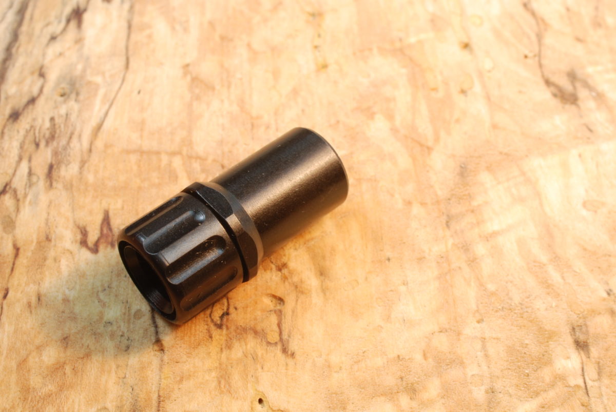 M9×0.75 RH (female) to 1/2″×28 RH (male) Thread Adapter w/ Protector ...