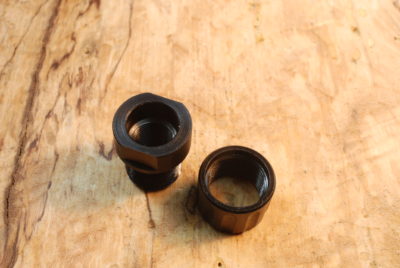 M9×0.75 RH (female) to 1/2″×28 RH (male) Thread Adapter w/ Protector ...