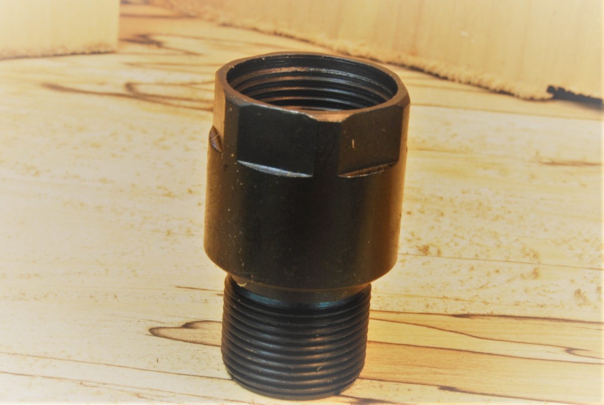 M16×1 LH(female) to 5/8″×24 RH (male) Thread Adapter [FOR: Heckler and ...