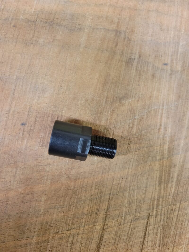 5/8″-24 (female) to 1/2″-28 (male) Thread Converter / Adapter – SKU#080 ...